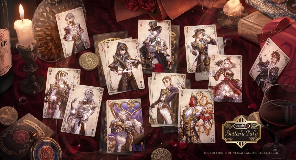 Identity V 第五人格 常設カフェ第5弾 BUTLERS CAFEがバレンタイン＆ホワイトデーテーマで登場！ | 公式スイーツパラダイス